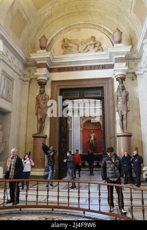 Greek Cross Hall (Pio Clementino Museum - Vatican Museums)This hall ...