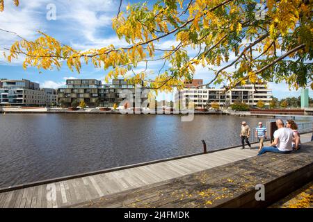 Kingston Foreshore in Canberra, mixed use development includes cafes ...