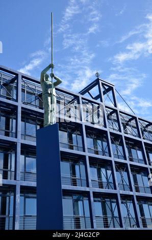 The Keel housing development on Queens Dock in Liverpool's docklands ...