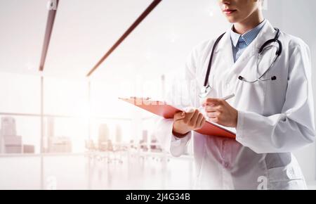 New generation of successful medical employees Stock Photo - Alamy