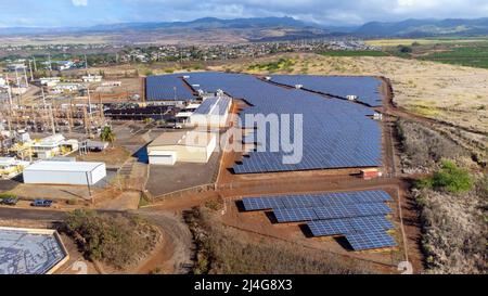 Kauai Island Utility Cooperative, KIUC, Kauai, Hawaii Stock Photo - Alamy