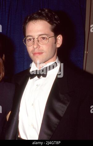 Matthew Broderick at the 50th Golden Globe Awards January 23, 1993 ...