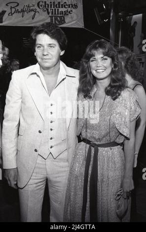 Anson Williams and Lorrie Mahaffey at the Benefit For Children's ...