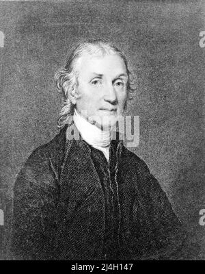 Joseph Priestley, English Chemist Stock Photo - Alamy