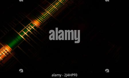 Scanning beam on black background. Design. Moving beam showing pattern ...