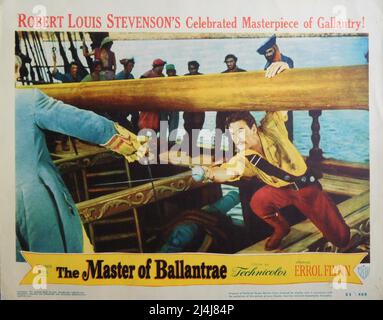 THE MASTER OF BALLANTRAE, Errol Flynn, 1953 Stock Photo - Alamy