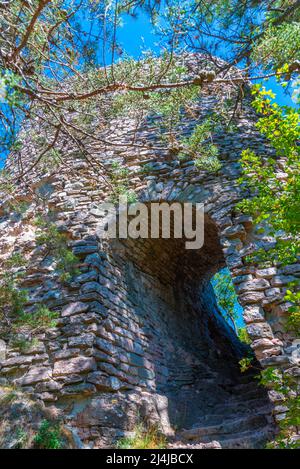 Fortress Rocca Maggiore del Monte Ingino near Italian town Gubbio Stock ...