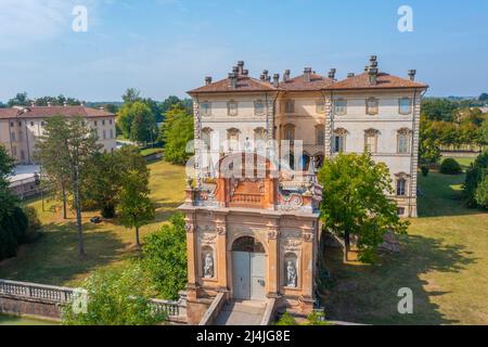 Facade of the National Museum of Giuseppe Verdi in Villa Pallavicino in ...