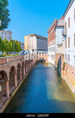 Old fish market in Italian town Mantua Stock Photo - Alamy