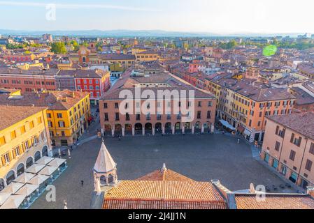 Aerial view of Italian town Modena Stock Photo - Alamy