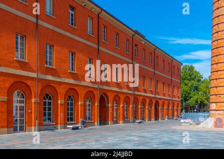 View of the old tobacco factory in Modena, Italy Stock Photo - Alamy
