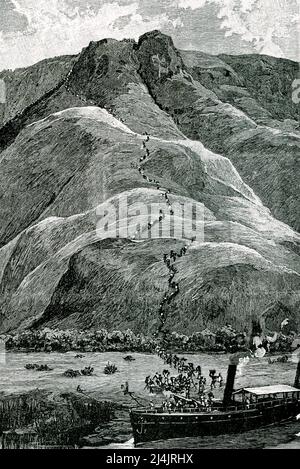 Sir Henry Morton Stanley (1841 – 1904); explorer famous for his ...