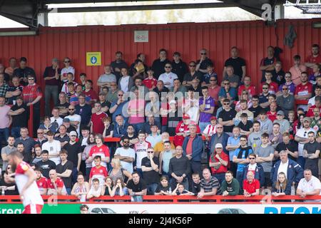 Traditional standing terrace at English football stadium Stock Photo ...