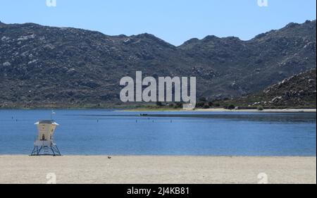Beautiful Public Beach at Lake Perris State Recreation Area in ...