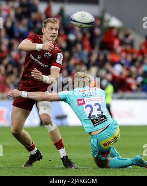 Mike Haley of Munster during the Heineken Champions Cup, Round 1, Pool ...
