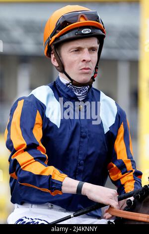 Jockey David Probert during the All Weather Championships Finals Day at ...