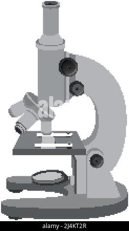 objective microscope cartoon vector illustration Stock Vector Image ...