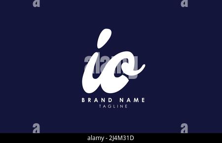 Alphabet Letters OI or IO Icon Logo Stock Vector Image & Art - Alamy
