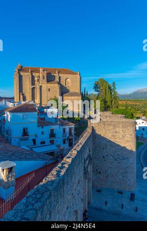 Holy ghost church in Spanish town Ronda Stock Photo - Alamy
