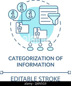Documentation turquoise concept icon Stock Vector Image & Art - Alamy