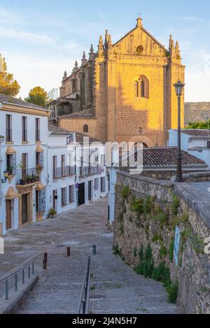 Holy ghost church in Spanish town Ronda Stock Photo - Alamy