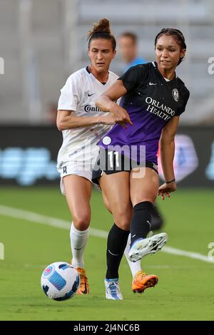 Orlando, Florida, USA. April 16, 2022: Orlando Pride forward DARIAN ...