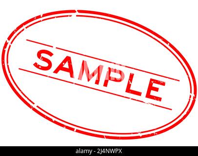 Grunge red specimen word oval rubber seal stamp on white background ...