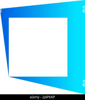 Divided basic shape geometric icon, logo. Stock vector illustration ...