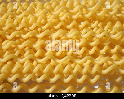 long fusilli corkscrew traditional Italian pasta food Stock Photo - Alamy