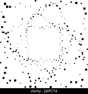 Squares random, scattered shapes element. Stock vector illustration ...