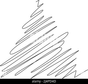 Triangle freehand drawing, handdrawn scribble, doodle, sketch shape ...