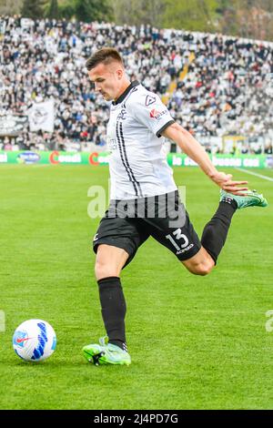 Spezia's Arkadiusz Reca during the italian soccer Serie A match Spezia ...