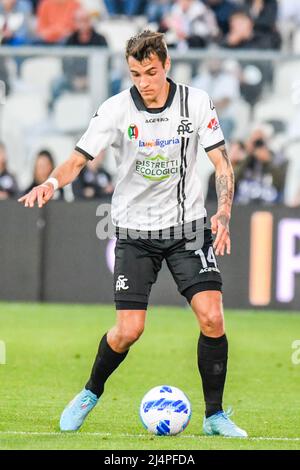 Spezia's Jakub Kiwior during the italian soccer Serie A match Spezia ...