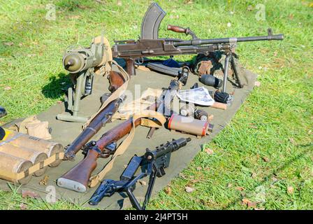 World War 2 Bren Gun Stock Photo - Alamy