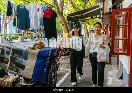 teenagers, Old City, Shanghai, China, 1980 Stock Photo - Alamy