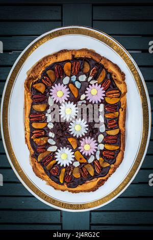 Mazurek Easter Polish cake Stock Photo - Alamy