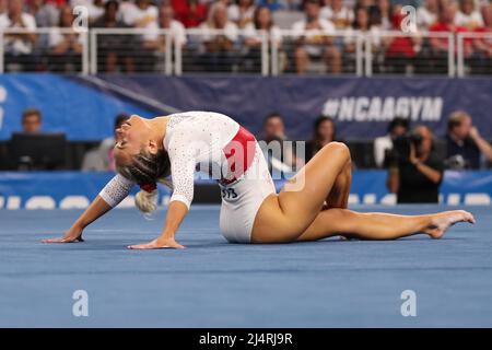 April 16, 2022: University of Utah sophomore Jaylene Gilstrap during ...
