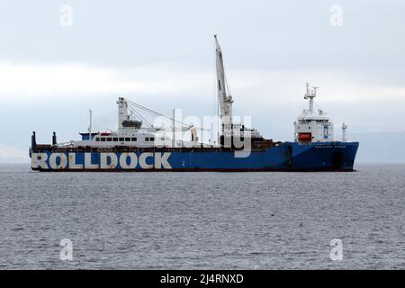 RollDock Storm, a ST-class semi-submersible heavy lift transport vessel ...