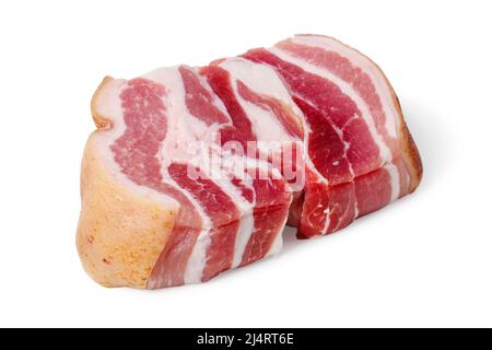 fresh piece of pork belly on wooden board with spices Stock Photo - Alamy