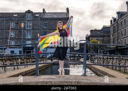 Scottish Ballet principal dancer Marge Hendrick with Edinburgh ...