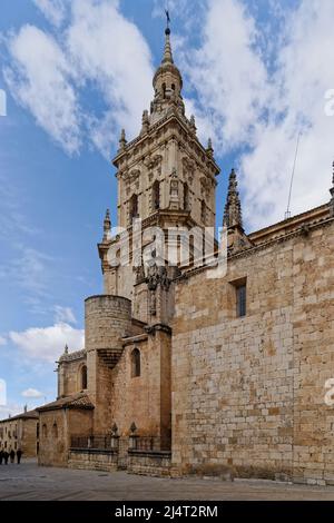 Burgo de Osma, Spain. 02th Apr, 2022. Cathedral of the Assumption of El ...