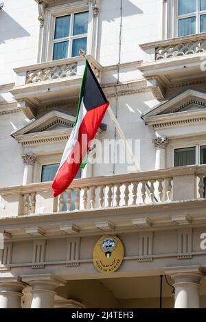 kuwait embassy in Knightsbridge London England UK United kingdom Stock ...