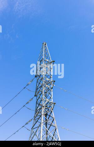 Power distribution tower Stock Photo - Alamy