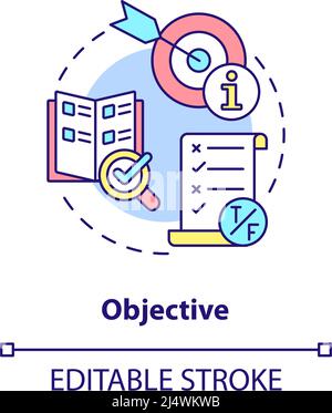 real evidence line icon, outline symbol, vector illustration, concept ...