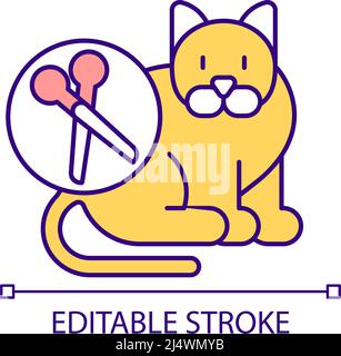 Spay and neuter pet concept icon Stock Vector Image & Art - Alamy