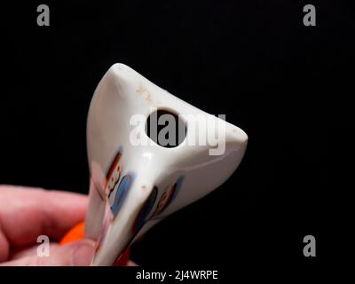 Soviet-era salt shaker. Soviet Union was a socialist state on the ...