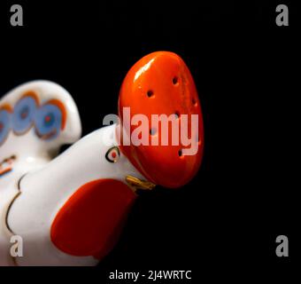 Soviet-era salt shaker. Soviet Union was a socialist state on the ...