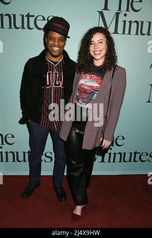 Jon Michael Hill and Kiah Stern attends "The Minutes" Broadway Opening ...