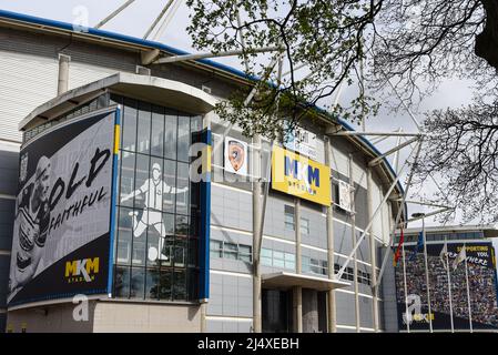 general view of MKM Stadium, Home of Hull City Stock Photo - Alamy