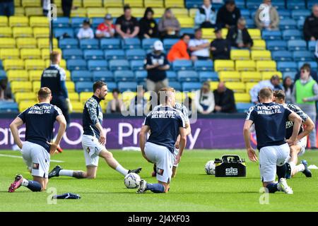 LONDON, UK. APR 18TH Millwall corner flag during the Sky Bet ...